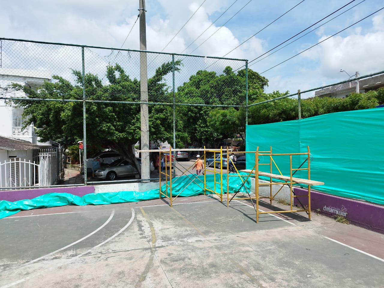 Inician trabajos de reconstrucción de canchas múltiples en Chiquinquirá ...