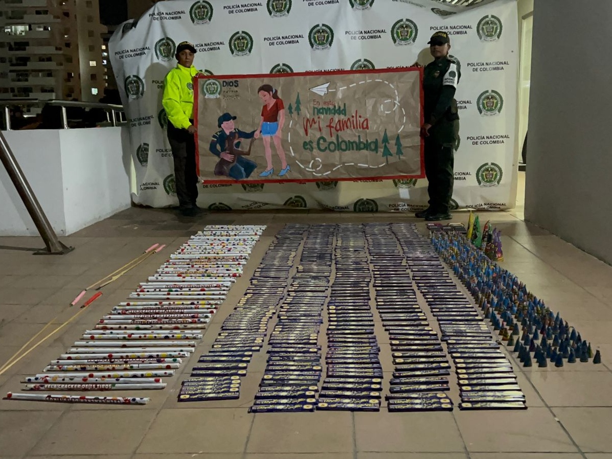Incautan 60 kilos de pólvora en la celebración del día de velitas ...