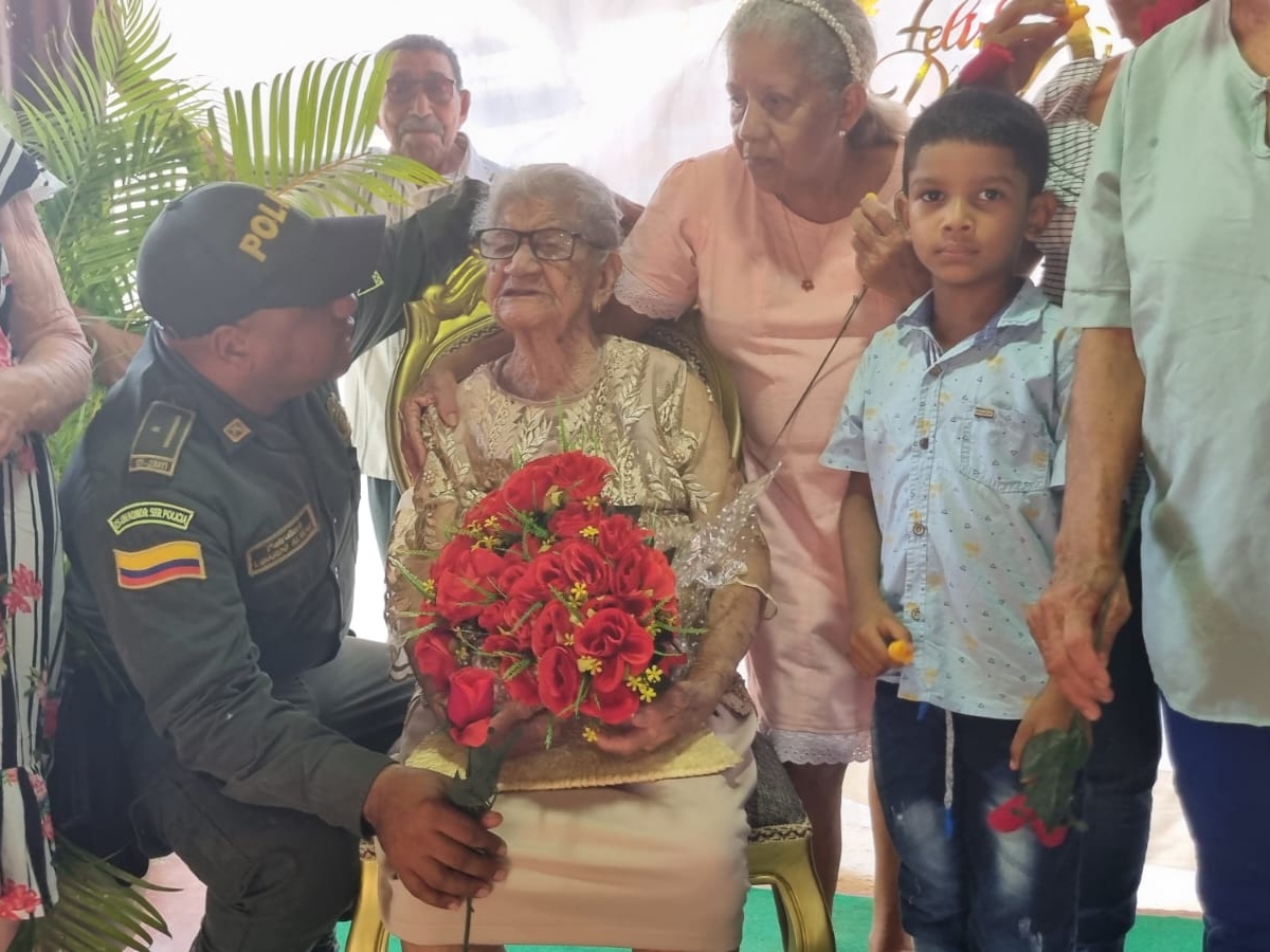 Eliodora de 105 años, la madre más longeva de Bolívar - Visor Caribe
