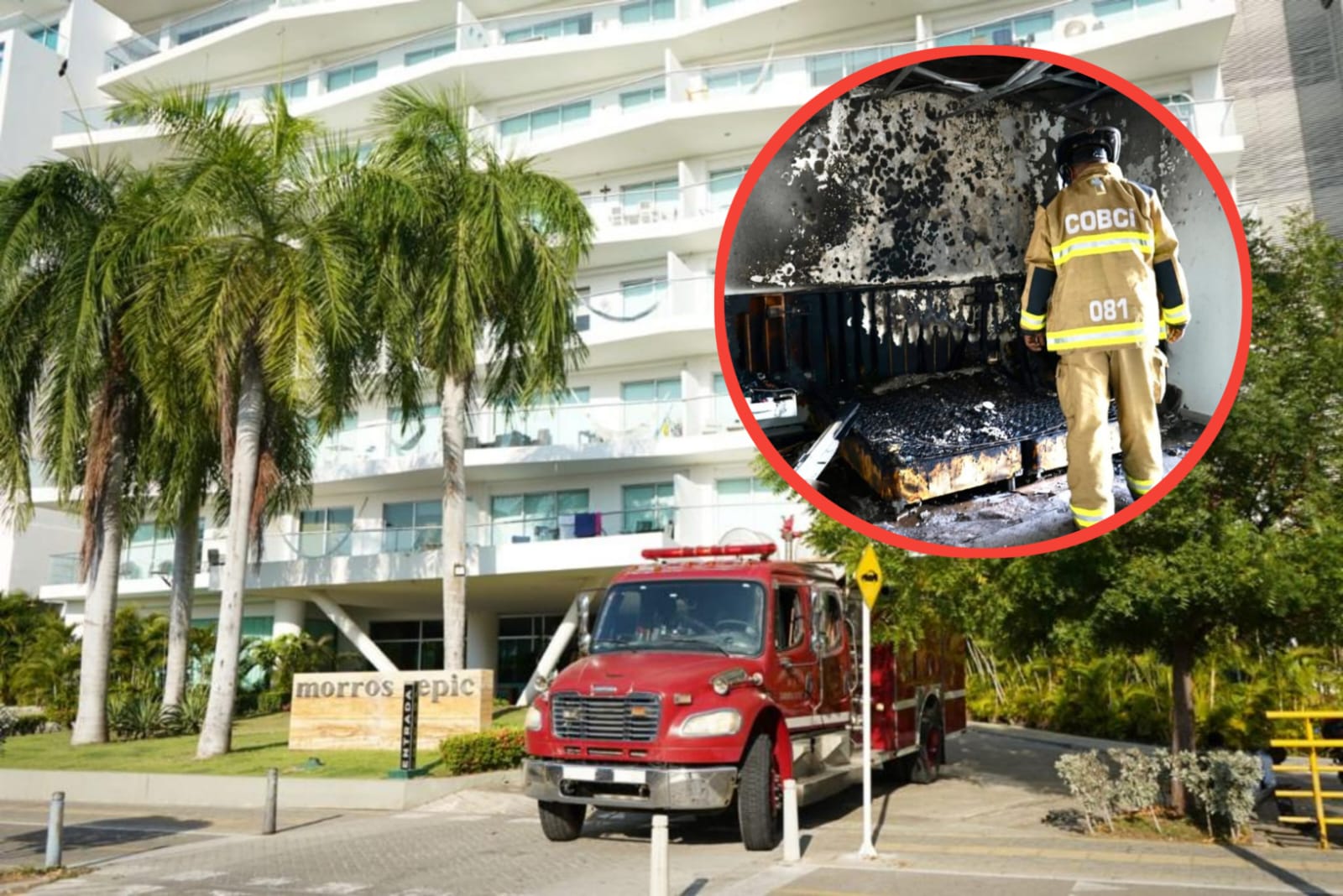 Explosión destruye apartamento en edificio de La Boquilla - Visor Caribe