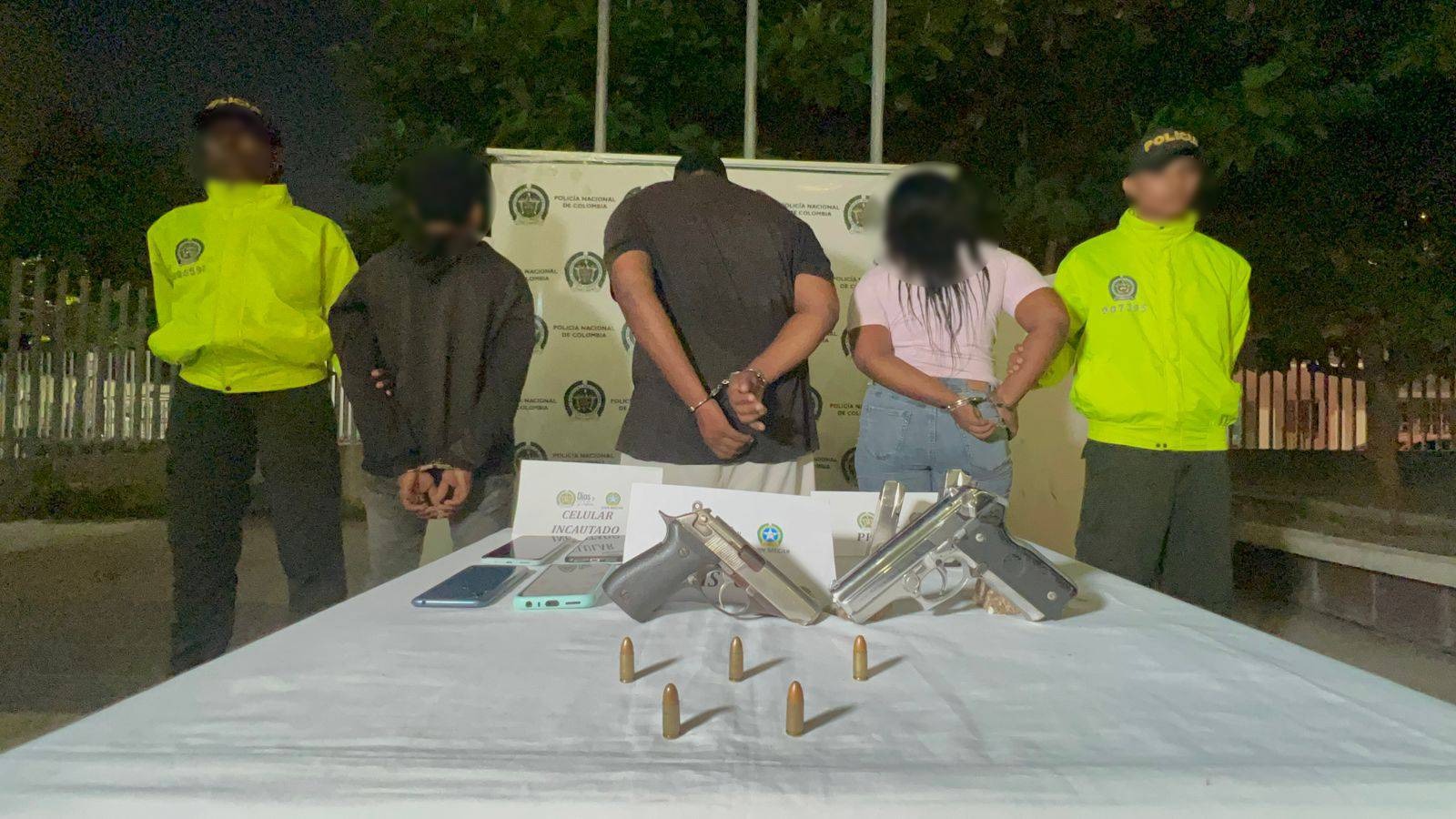 Cayó "El Gordito", con dos tremendas pistolas en San José - Visor Caribe